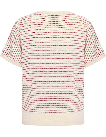 watMooi - Top Ruby Stripe Red van ZILCH